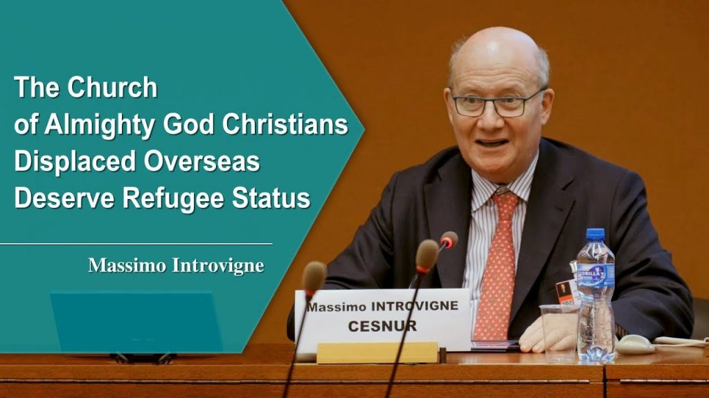 Massimo Introvigne: The Church of Almighty God Christians Displaced ...
